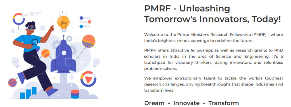 Prime Minister’s Research Fellowship (PMRF) 2026 - The Fellowships