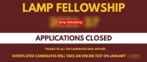 LAMP Fellowship 2026–27: Missed the Deadline? Know for Next Cycle - The ...